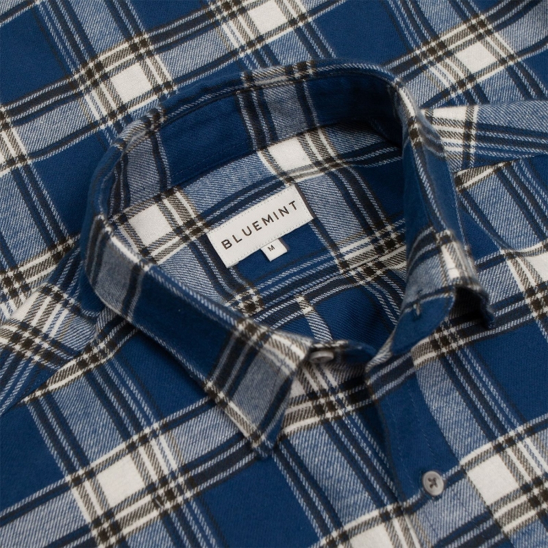 Bluemint | Malcolm blue checked gömlek